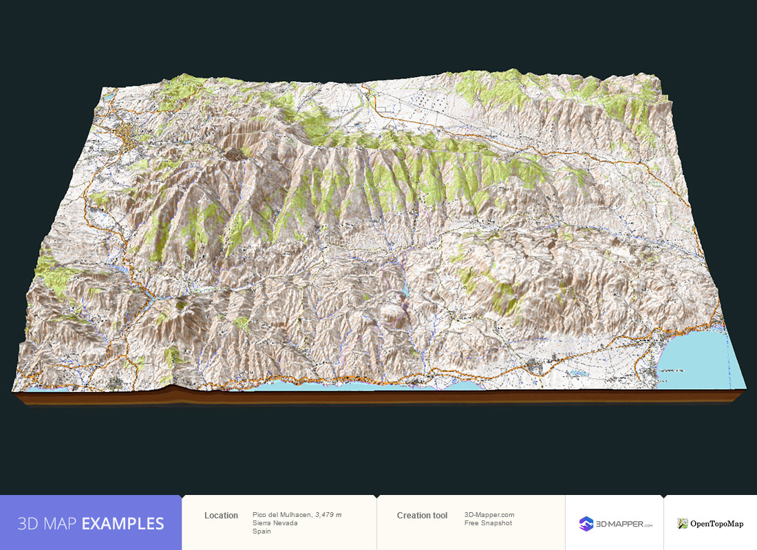 Examples - ad - 3d-mapper.com - Create custom 3D maps online