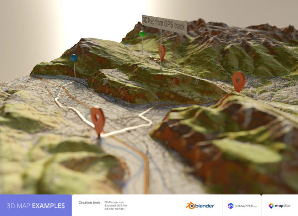 3D Files | Create Custom 3D Maps Online