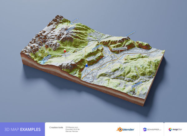3D Files | Create Your Own 3D Map Online