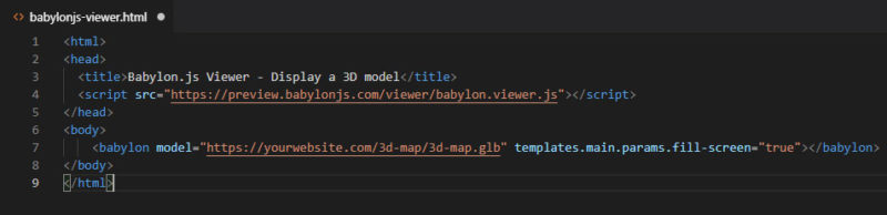 embed via 3d model viewer | Create Custom 3D Maps Online