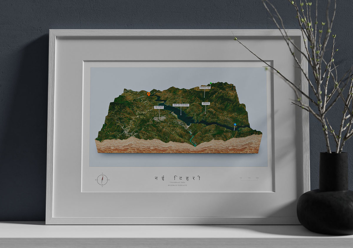 India 3D Map – Create, Download, Print & Embed Interactive 3D Maps of India