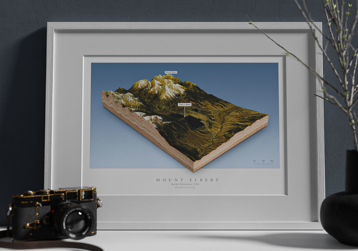 3D Map United States of America | Create Custom 3D Maps Online