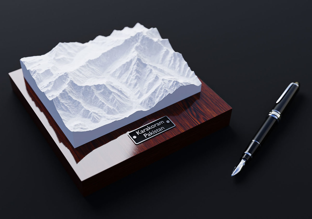 3D map Pakistan | Create Custom 3D Maps Online