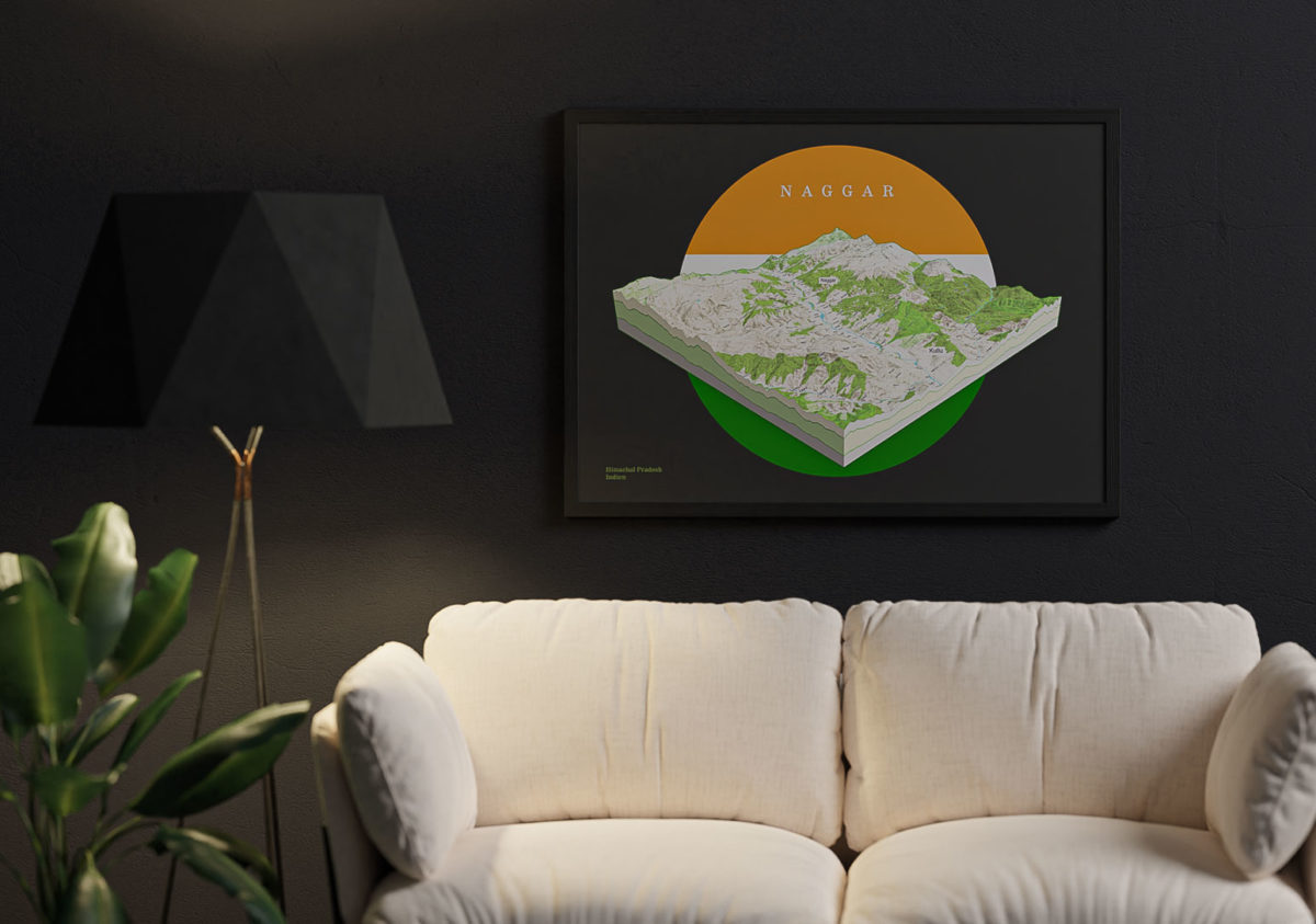 India 3D Map | Create Custom 3D Maps Online