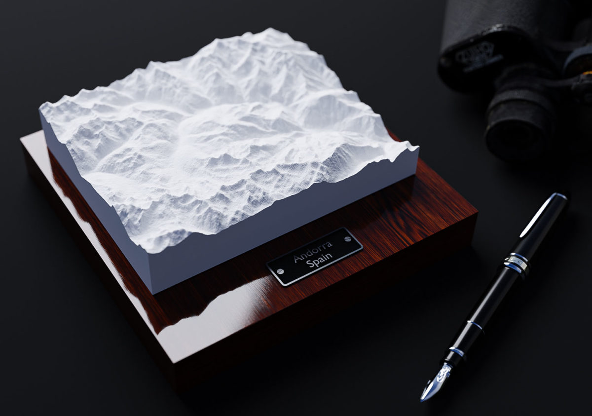 Spain 3D map | Create Custom 3D Maps Online