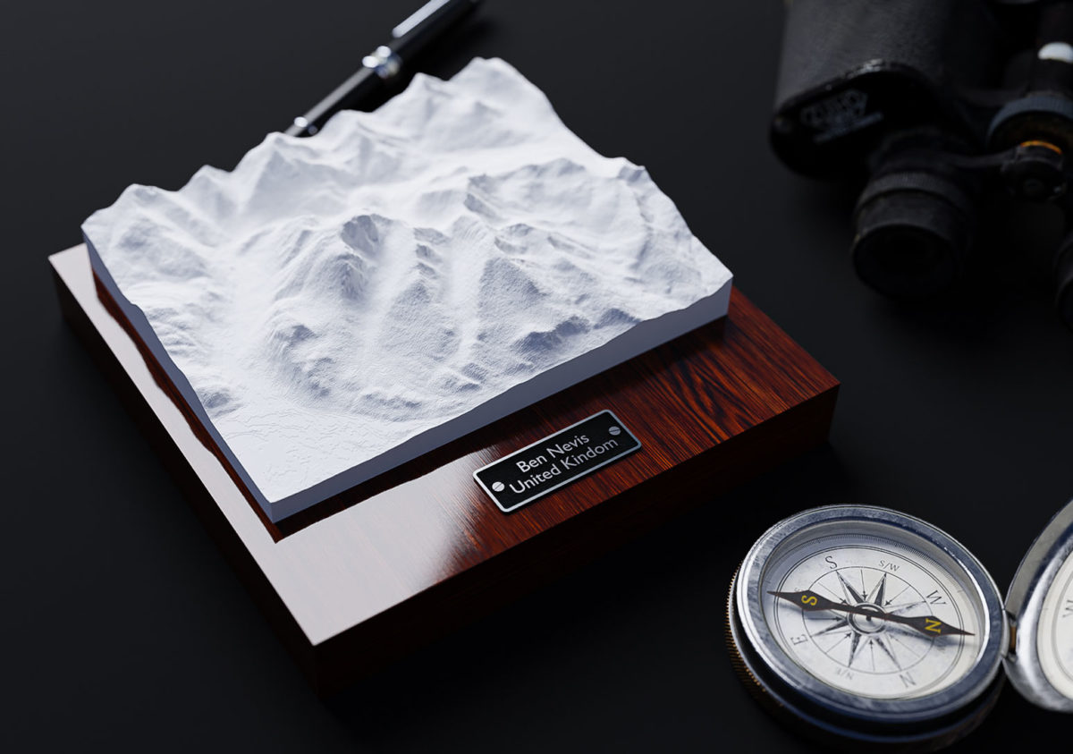 UK and northern Ireland 3D map | Create Custom 3D Maps Online