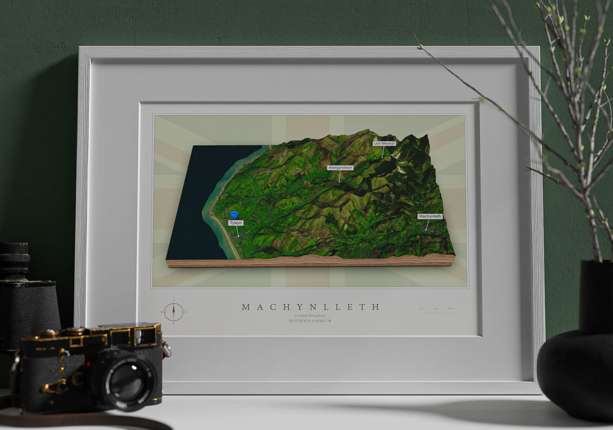 UK 3D Map