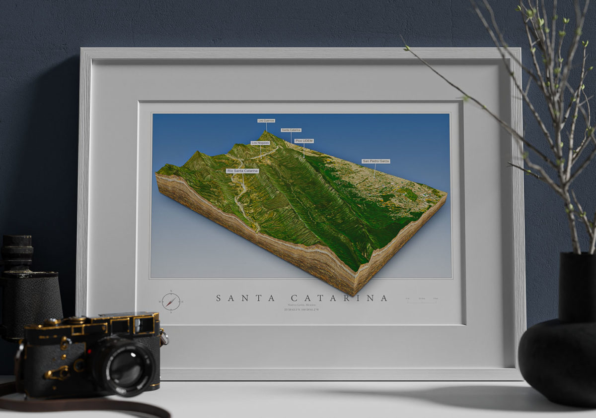 Mexico 3D Map | Create Custom 3D Maps Online