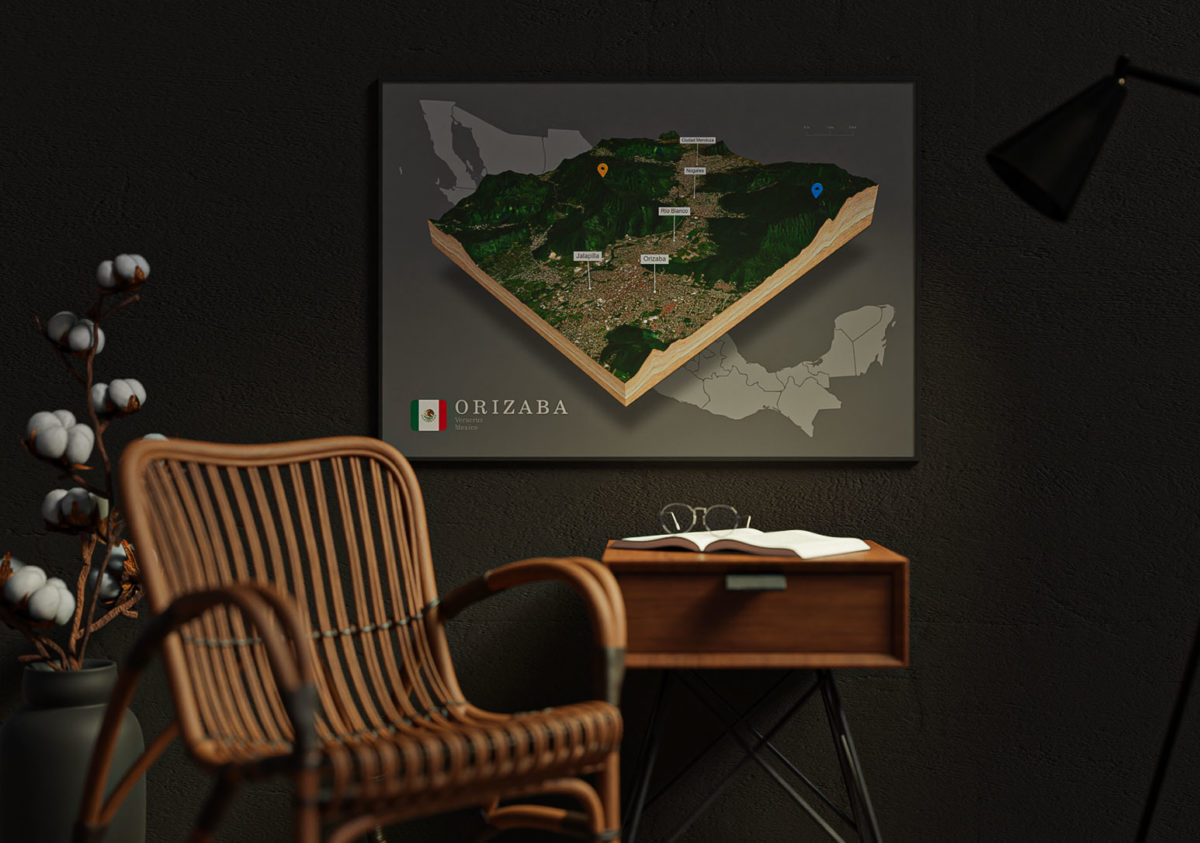 Mexico 3D Map | Create Custom 3D Maps Online