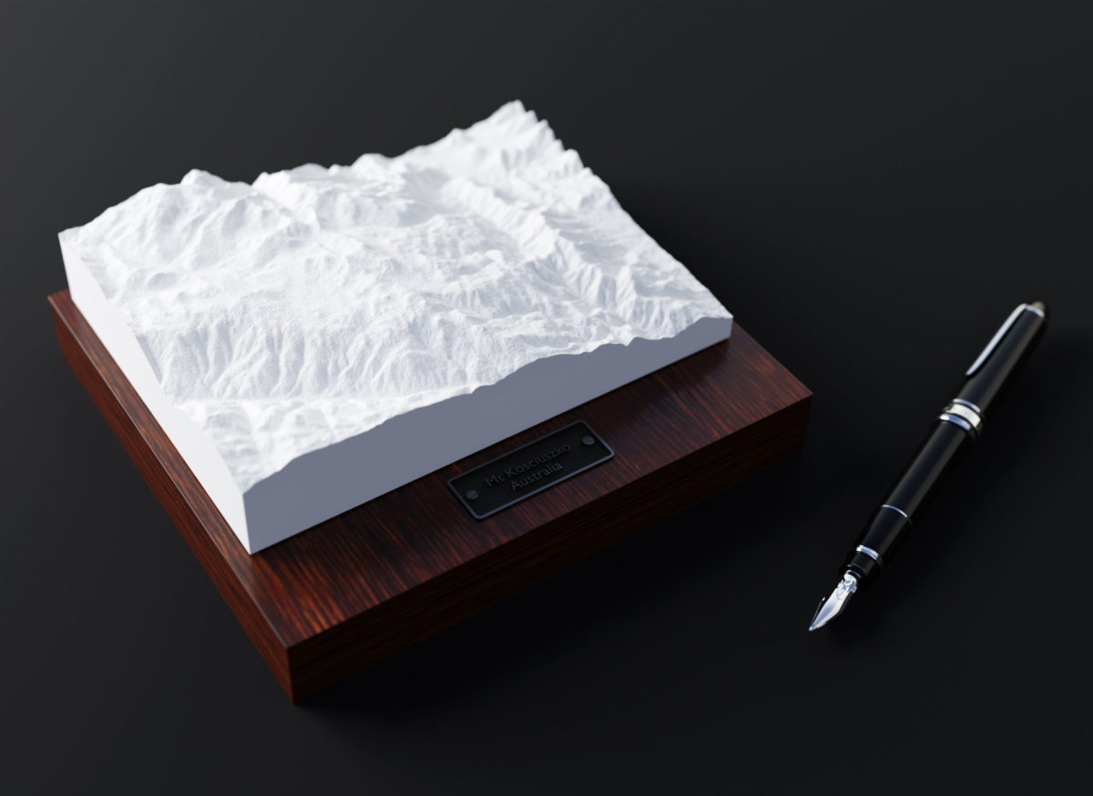 Australia 3D map | Create Custom 3D Maps Online