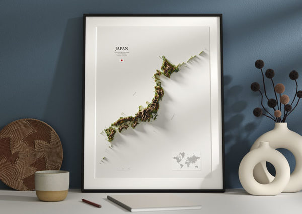 3D relief maps | Create Custom 3D Maps Online