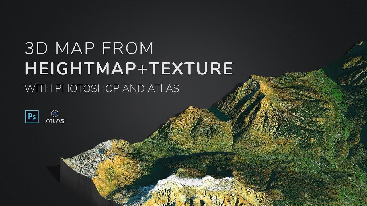 Photoshop 3D Map From Heightmap 3D Mapper Create Your Own 3D Map Online